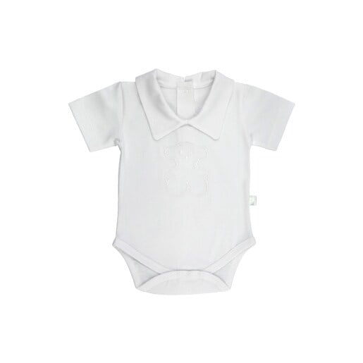 Body cuello polo Rise blanco . | TOUS