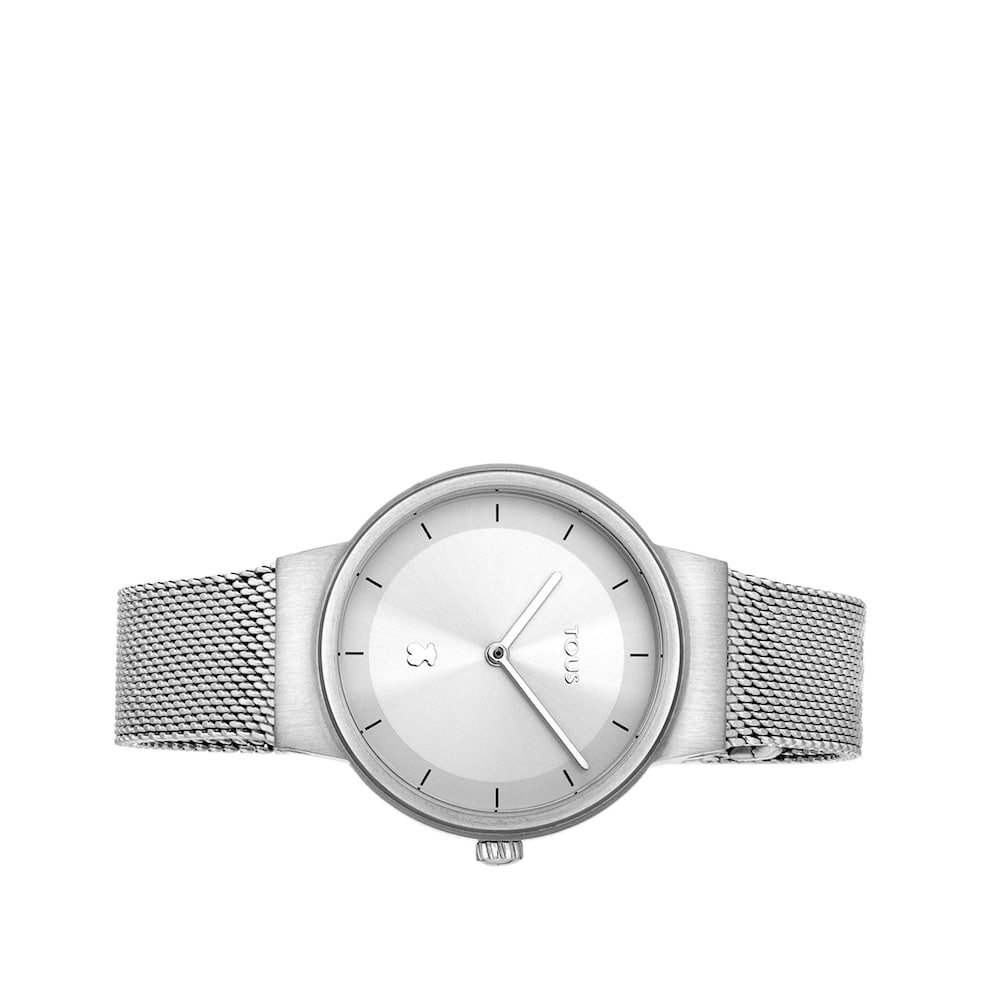 Steel Rond Mesh Watch | TOUS