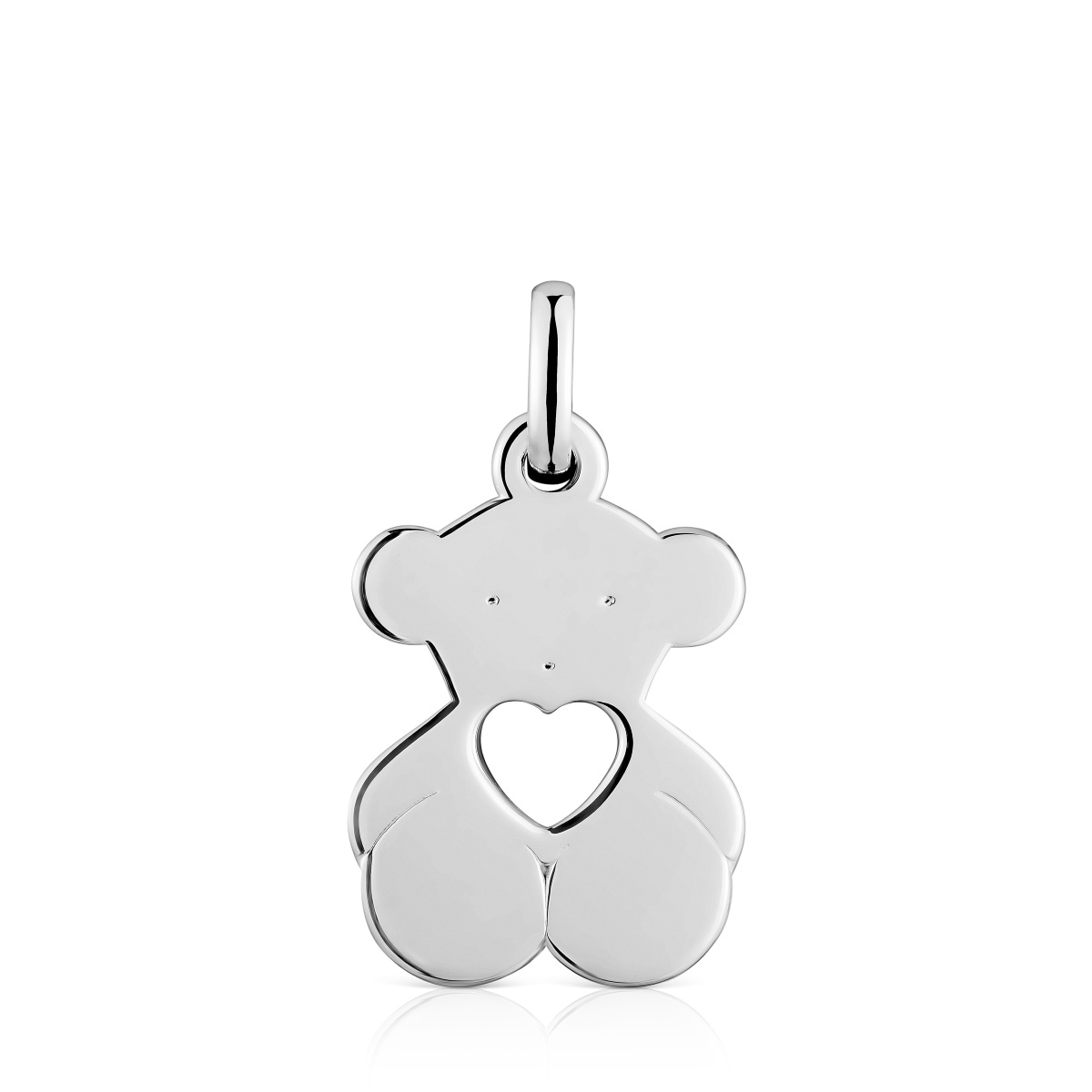 Pendentif Sweet Dolls ourson/cœur en Argent | TOUS