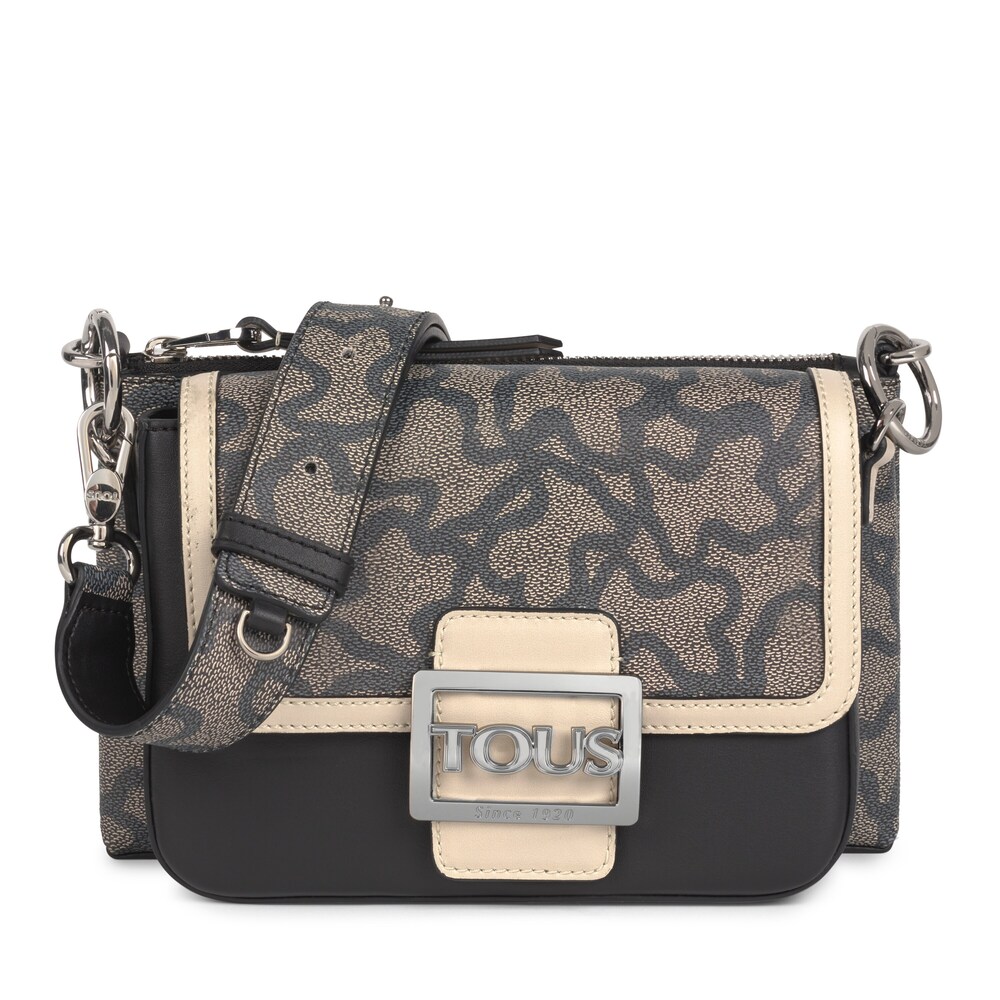 Black and white Kaos Icon double Crossbody bag | TOUS