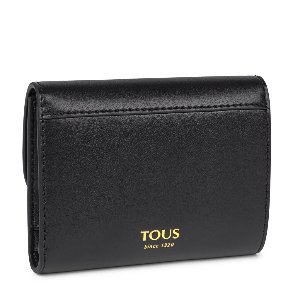 Small black Audree Wallet | TOUS