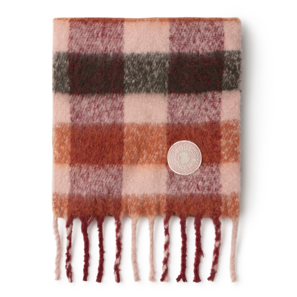 Multicolored Kaos Mini Stamp Scarf | TOUS