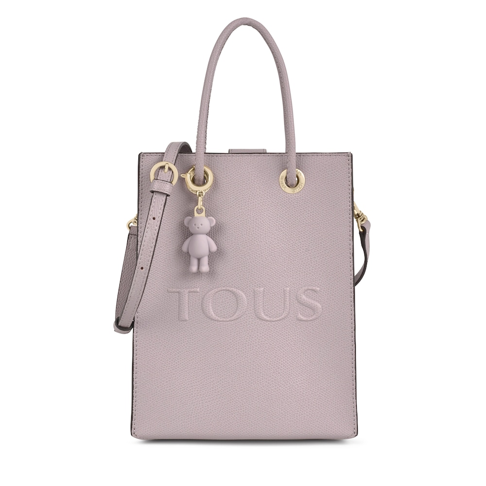 Mini mauve colored TOUS Pop Handbag | TOUS