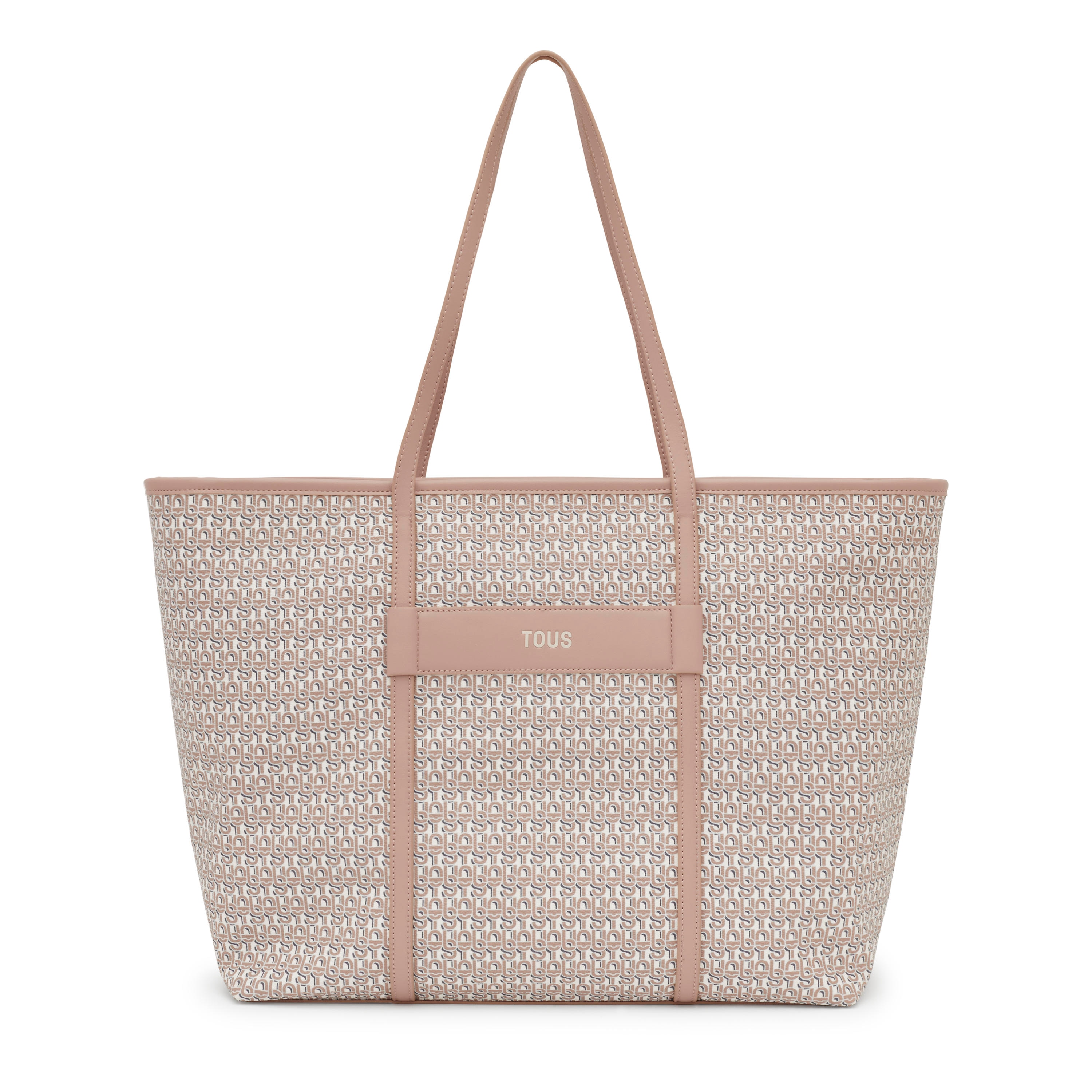 Large taupe Tote bag TOUS MANIFESTO | TOUS