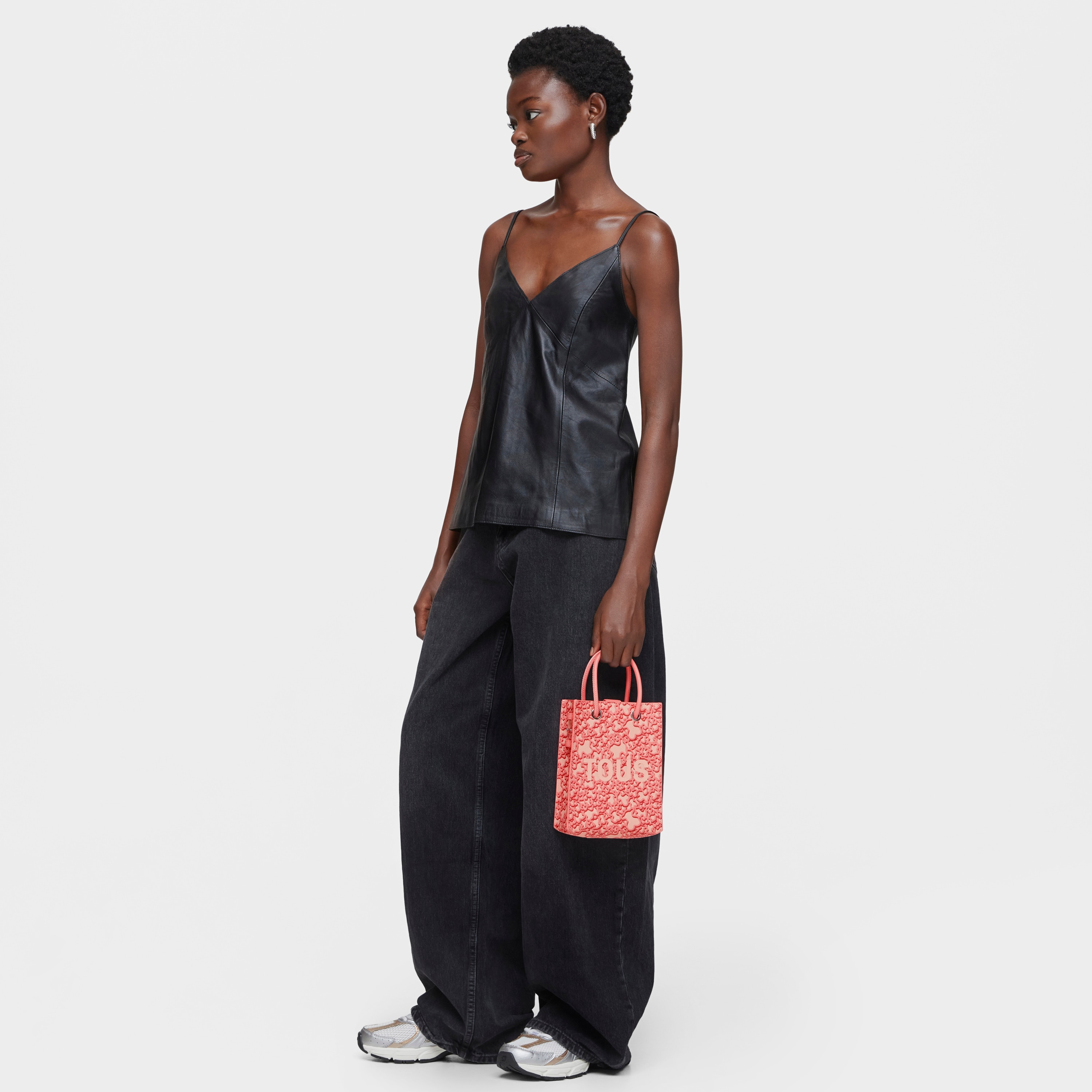 Coral-colored Pop Minibag Kaos Mini Evolution | TOUS