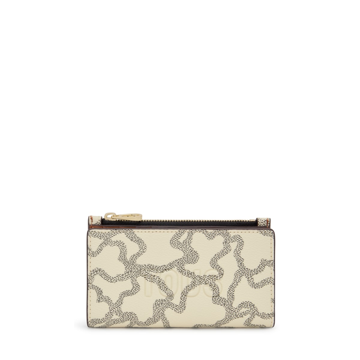 Cartera Flat beige Kaos Icon | TOUS