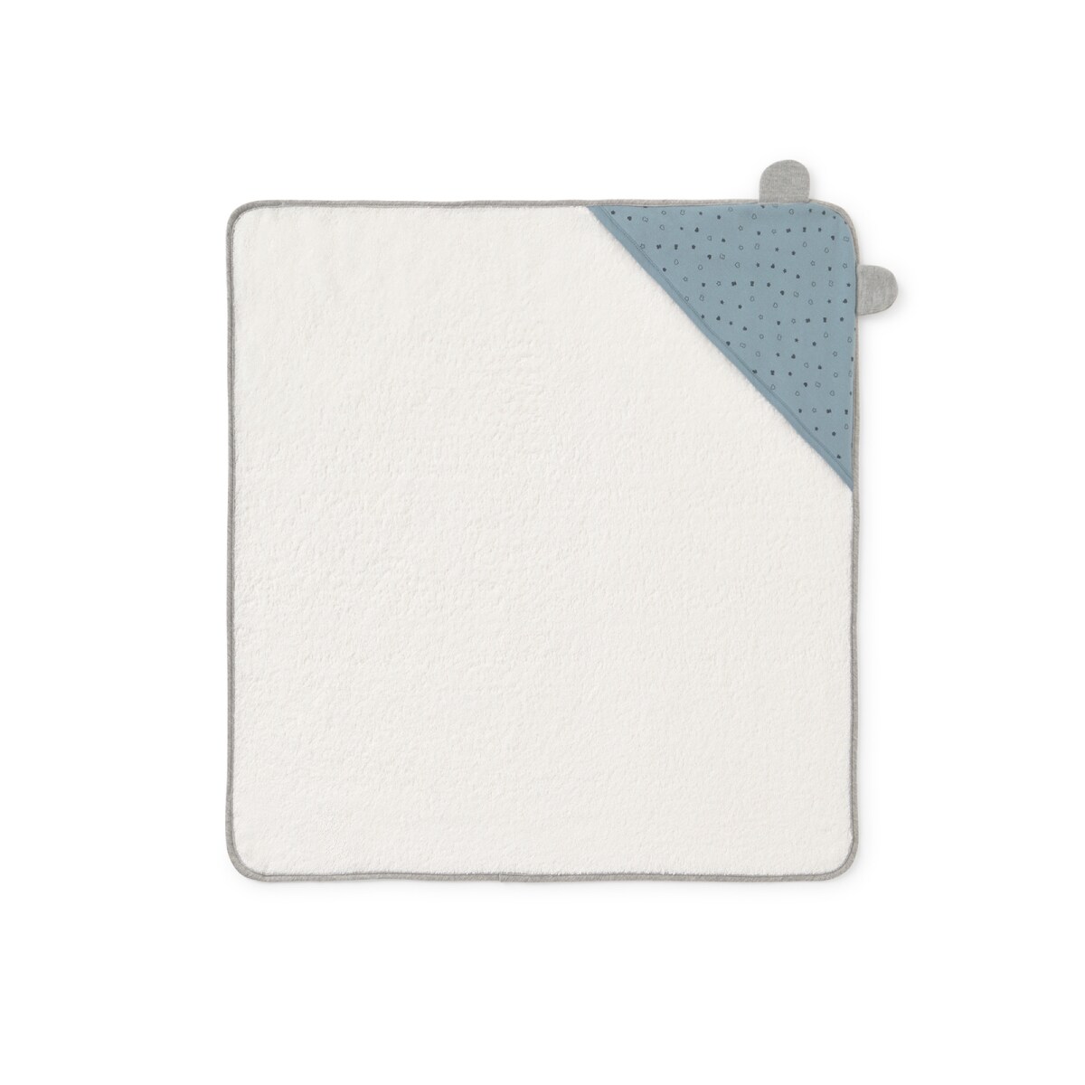 Baby bath cape in Mini sky blue | TOUS
