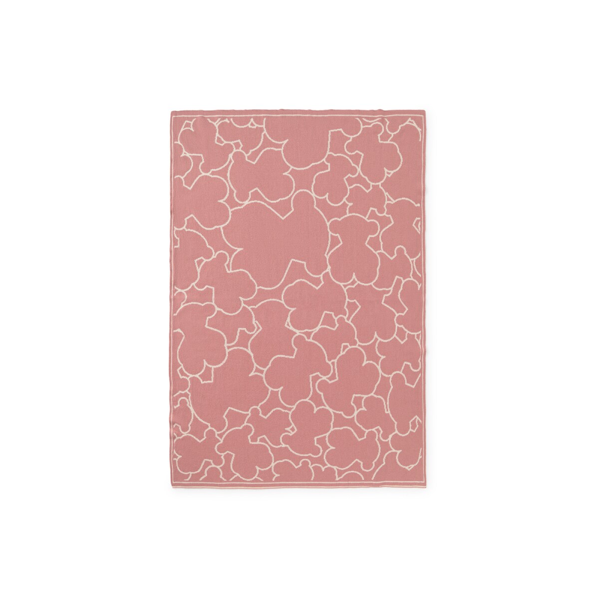 Manta de bebé reversible Nilo rosa | TOUS