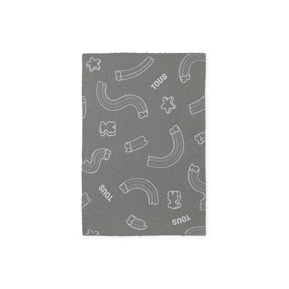 Manta de bebé reversible Nilo gris | TOUS