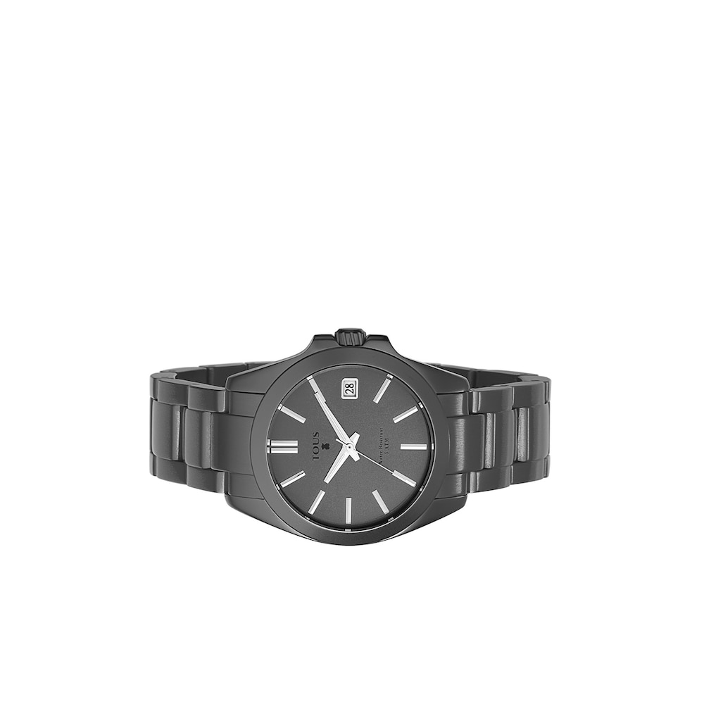 Gray anodized Aluminum Drive Watch | TOUS