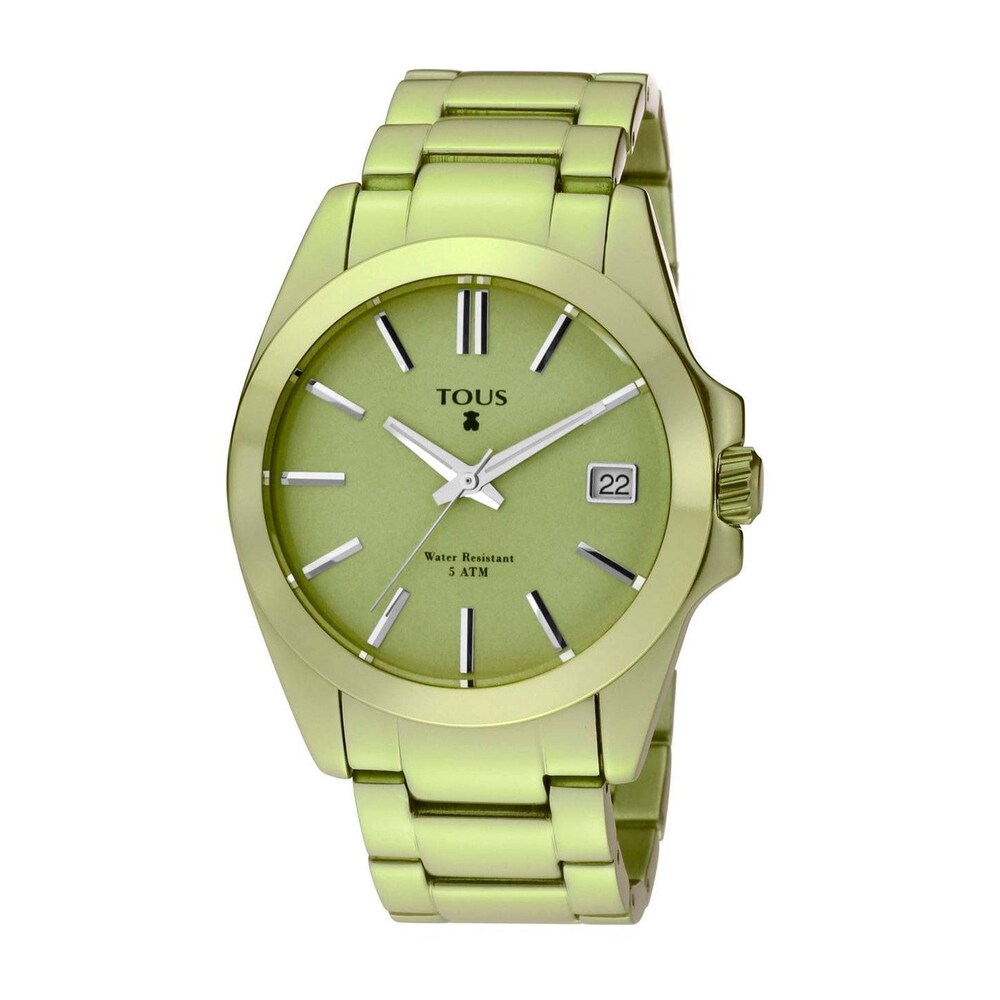 Lime anodized Aluminum Drive Watch | TOUS