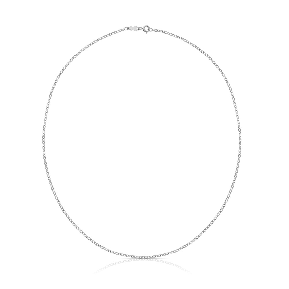 White Gold TOUS Chain | TOUS