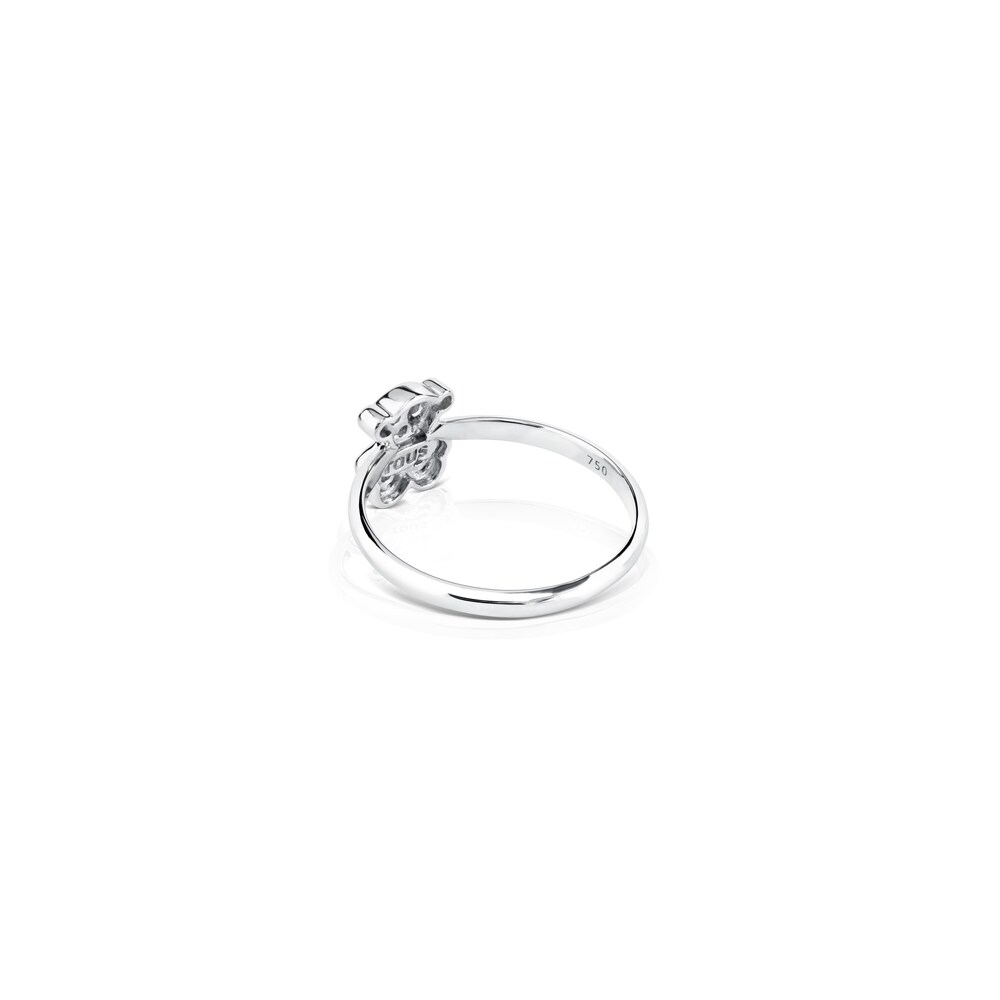 Gold TOUS Bear Ring with Diamond | TOUS