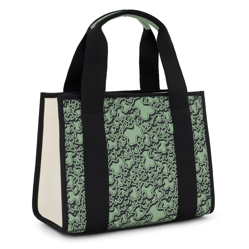 Medium khaki TOUS Kaos Mini Evolution Amaya Shopping Bag | TOUS