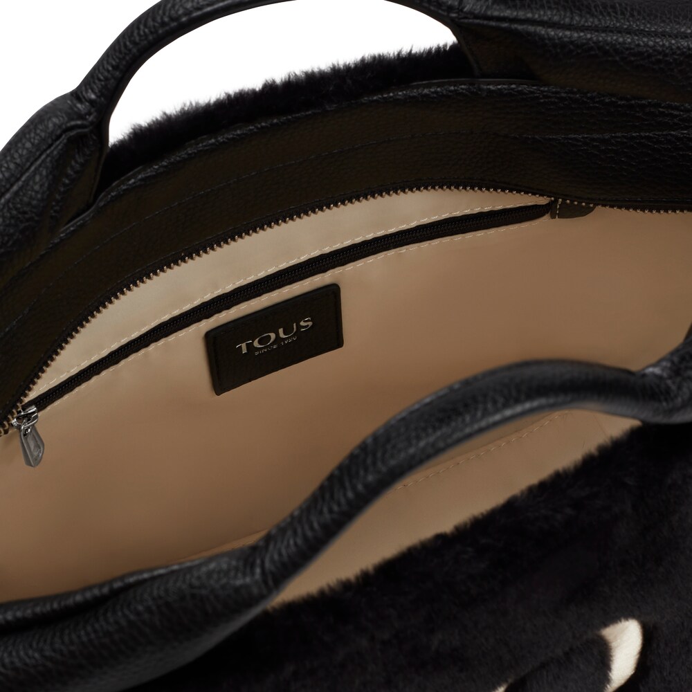 Medium black TOUS Balloon Wild Tote bag | TOUS