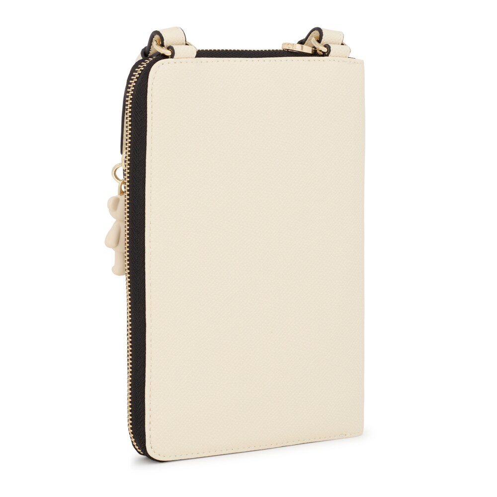 Beige TOUS La Rue Hanging Phone Pouch with Wallet | TOUS