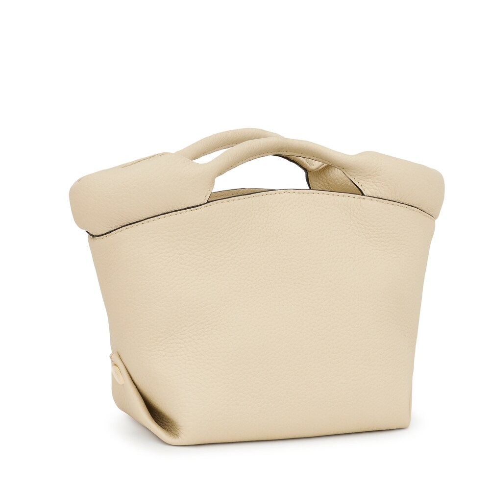 Small beige leather TOUS Balloon Tote bag | TOUS