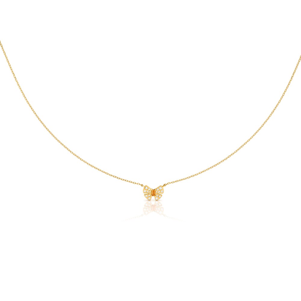 Gold Noa Necklace with Diamond and Gemstones | TOUS
