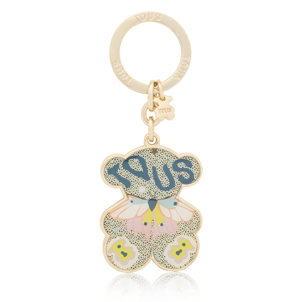 Beige TOUS Modlin Bear Key ring | TOUS
