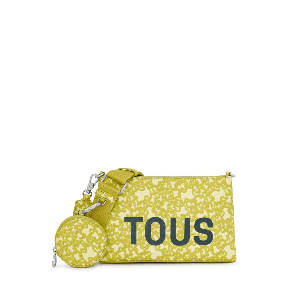 Lime green Kaos Mini Evolution Flat Crossbody bag | TOUS