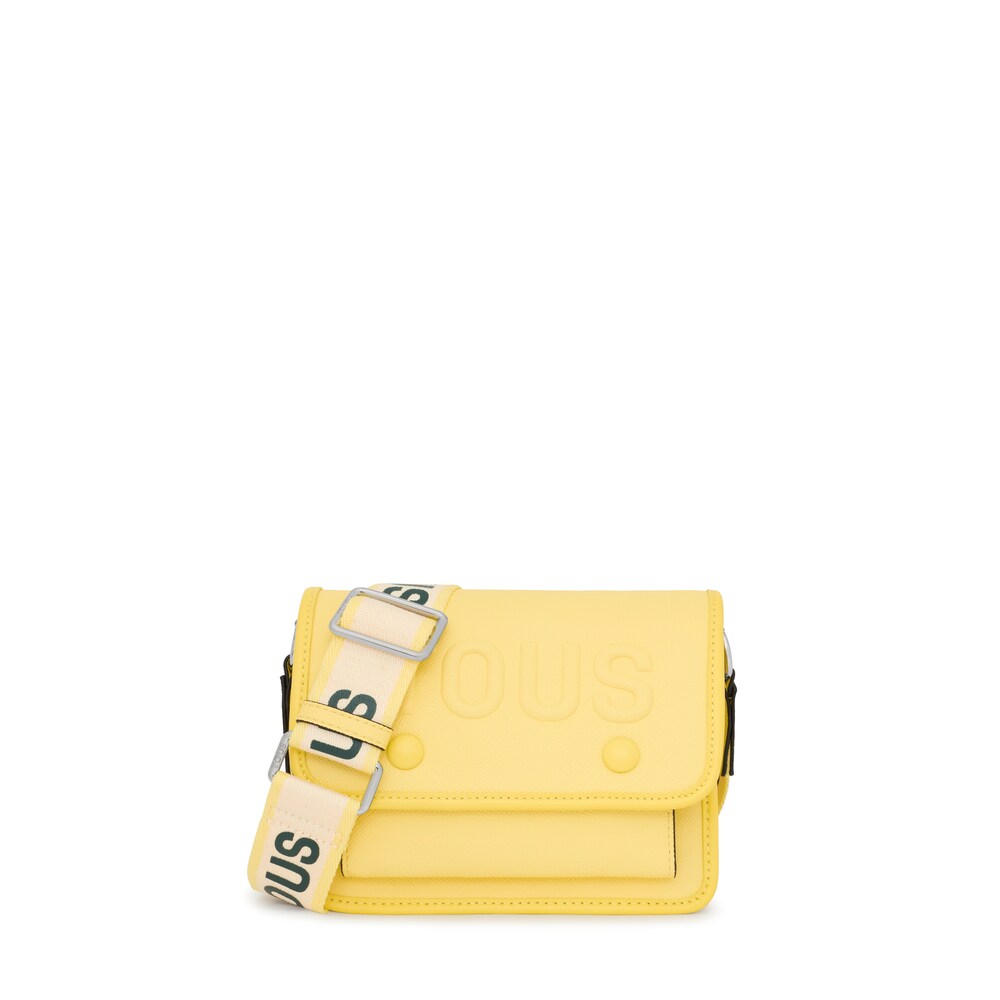 Small yellow TOUS La Rue Audree Crossbody bag | TOUS