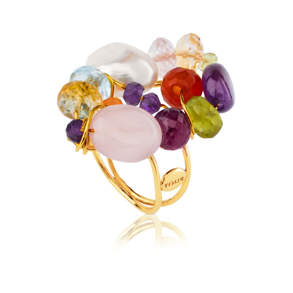 Gold Garabato Ring | TOUS