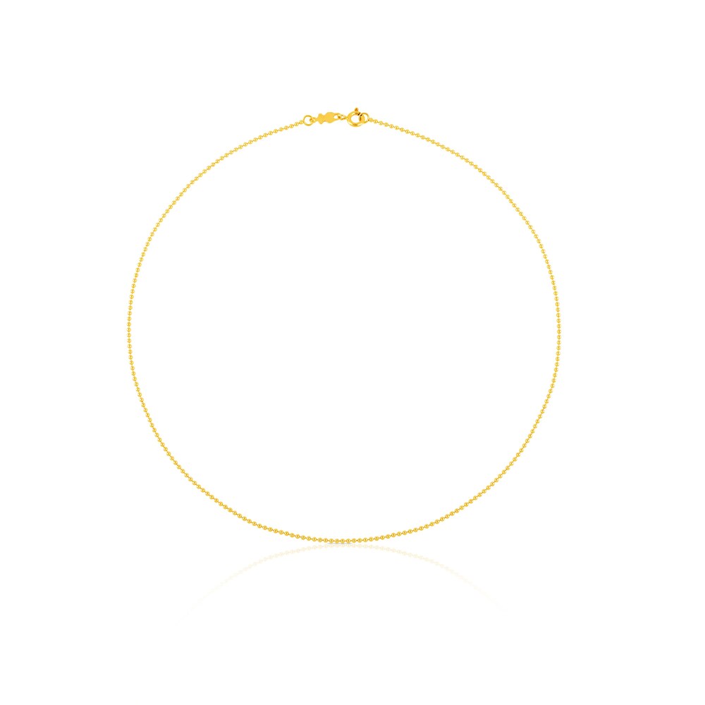 45 cm Gold TOUS Chain Choker with 1,4 mm balls | TOUS