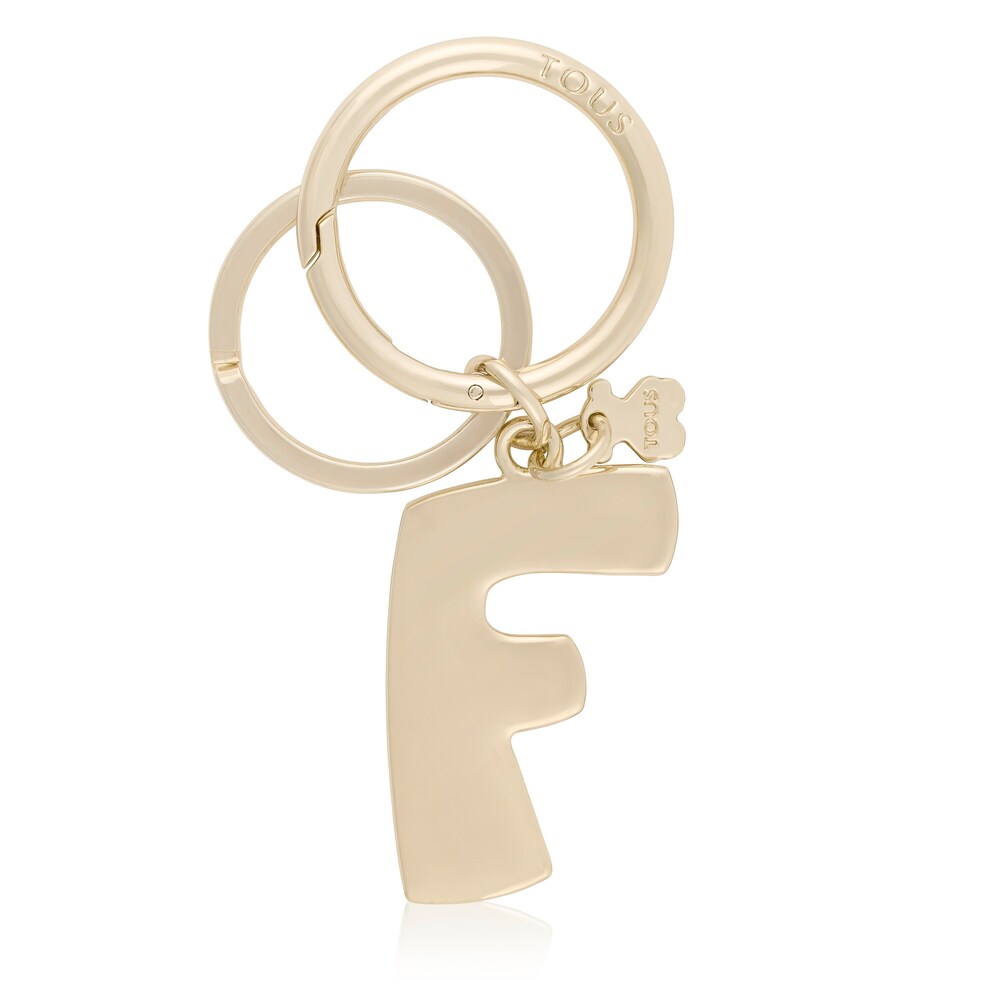 Touscedario Letter F Key ring | TOUS