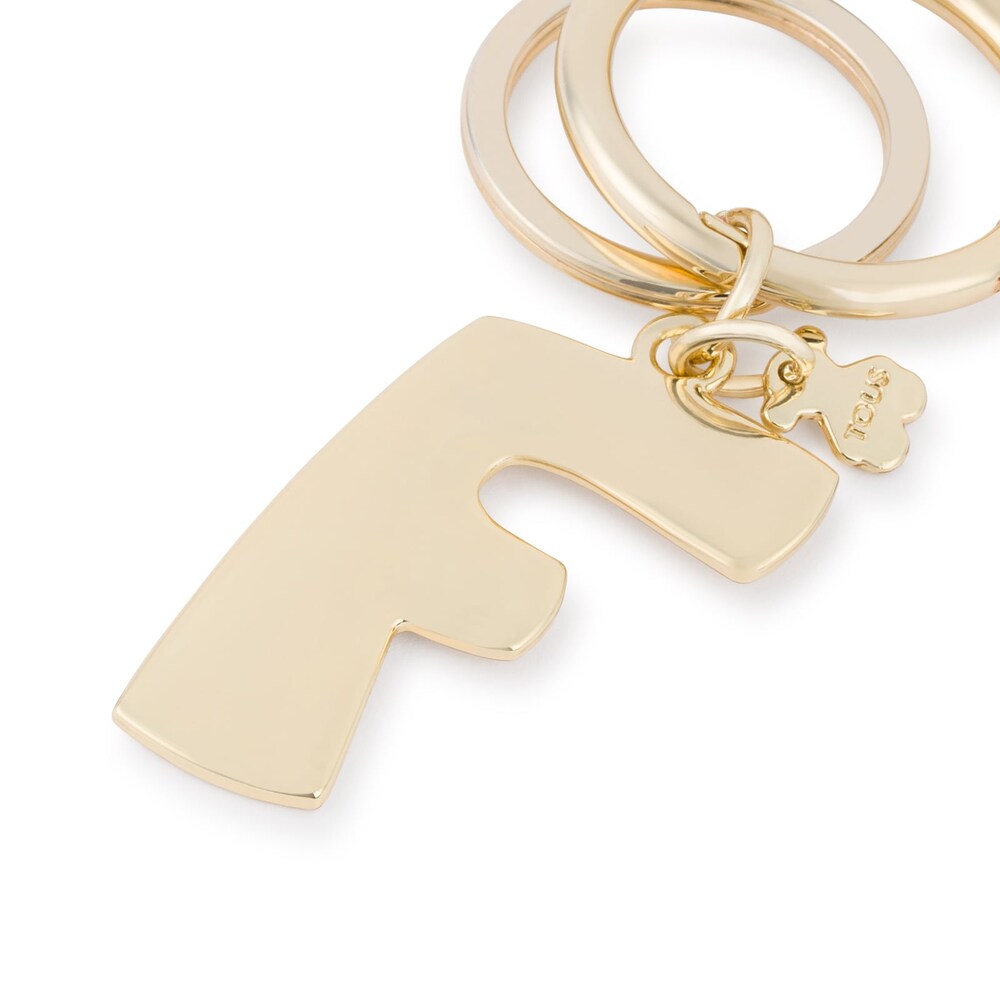 Touscedario Letter F Key ring | TOUS