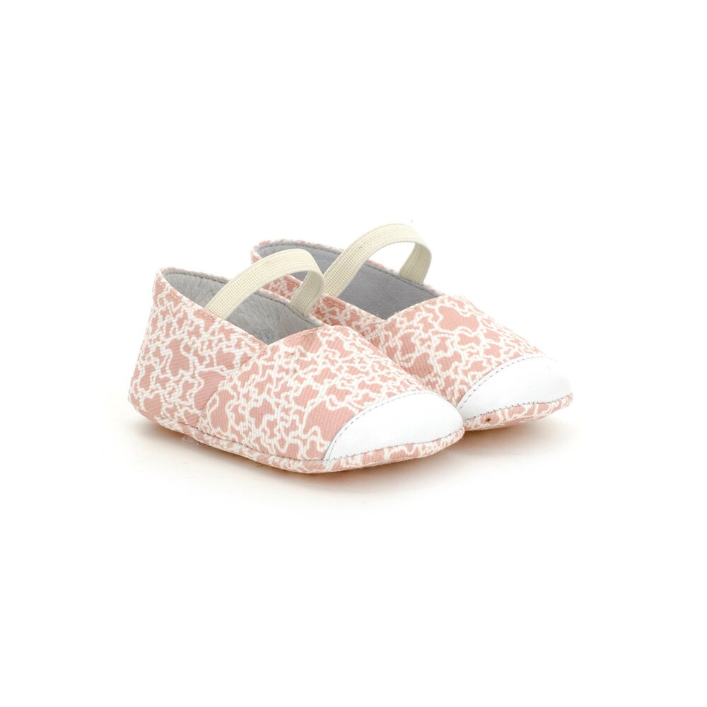 Kaos Mini Run canvas bootees in pink | TOUS